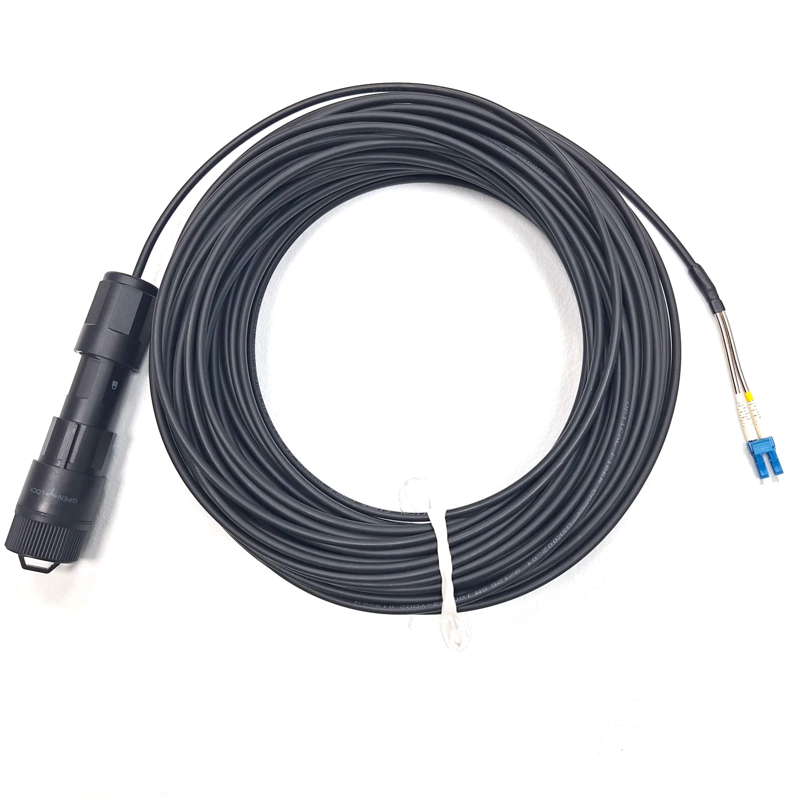 Fiber Optic Cord FullAxs Connector 5.0mm Round Cable LC/APC MPO MTP ...