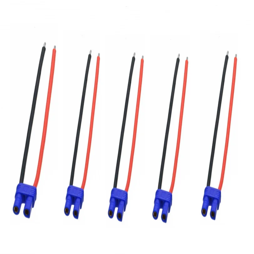 Ec2 Male Female Banana Connector Pigtail With 14awg 10cm Silicone Wire ...