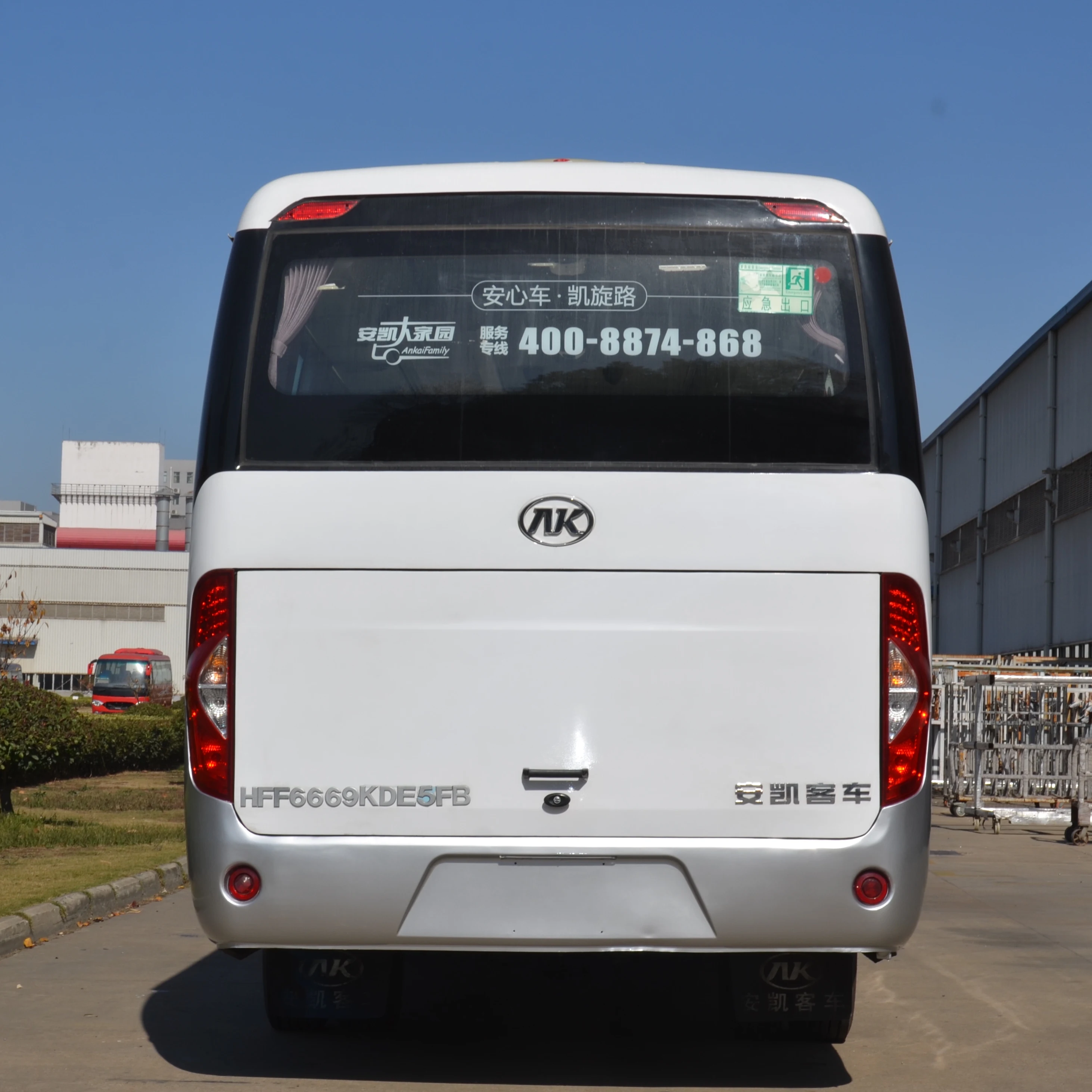 Ankai 6.6m Front Cummins Engine Diesel Coach Bus Of High Quality And ...