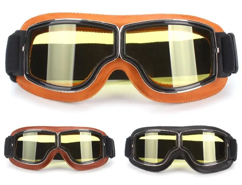 Factory Wholesale Motorcycle Riding Goggles Retro Classic Goggles - Buy ...