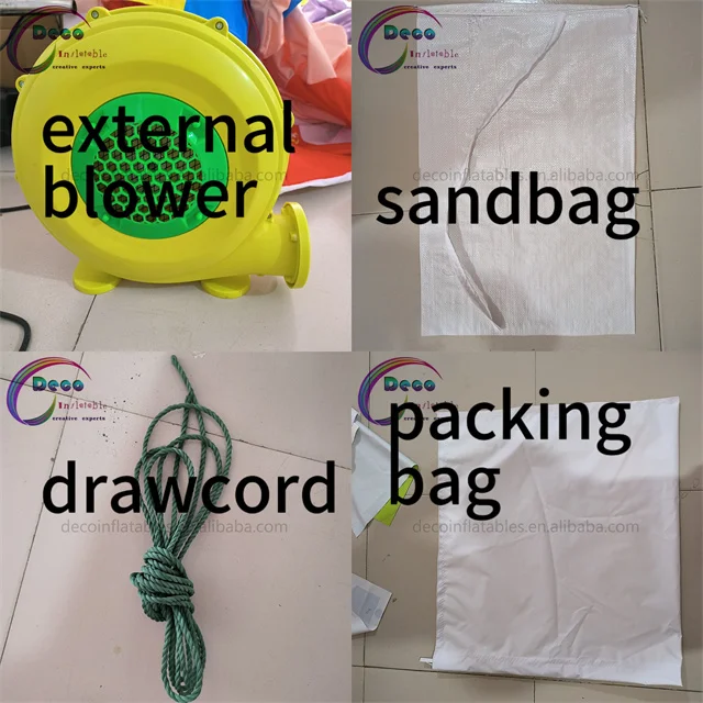 Custom 3 m Wide Transparent Pvc Inflatable Bag for Park Decoration ...