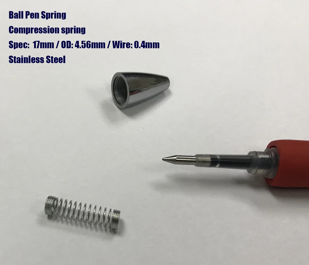 Ball Pen Spring Making Machine Stainless Steel Compression Spring High ...