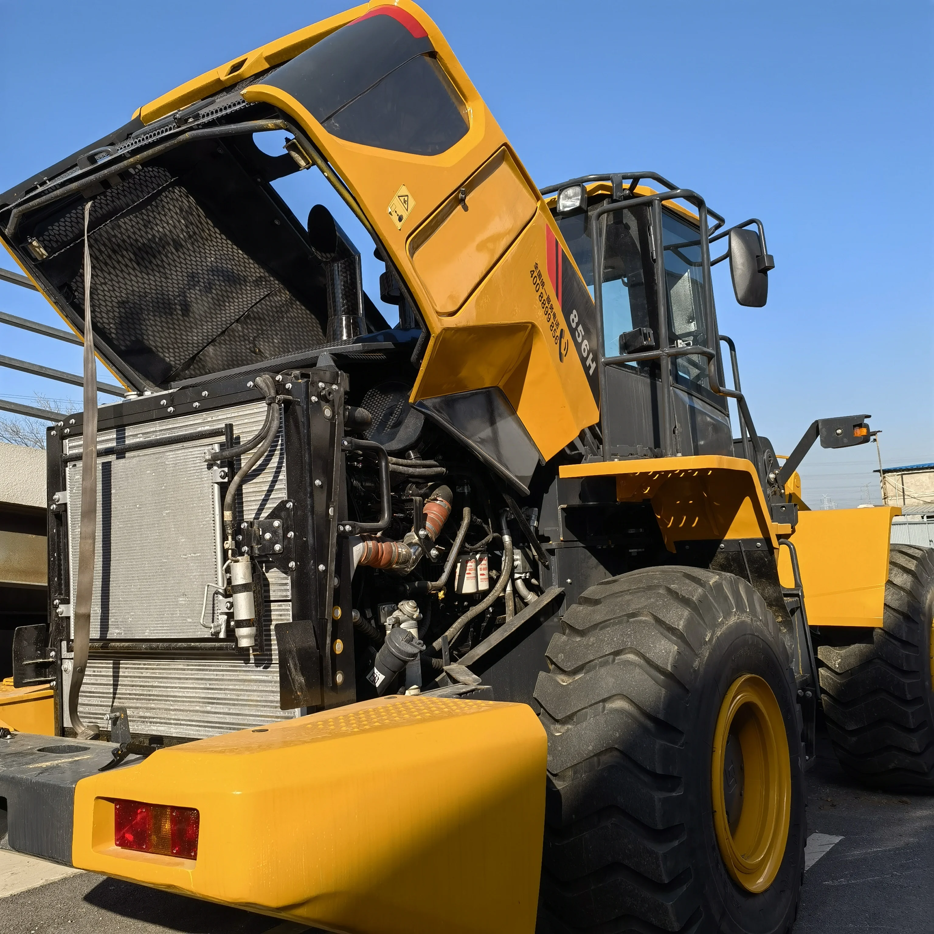 Used Wheel Loader Liugong Clg856 Liugong856 With Low Working Hours ...