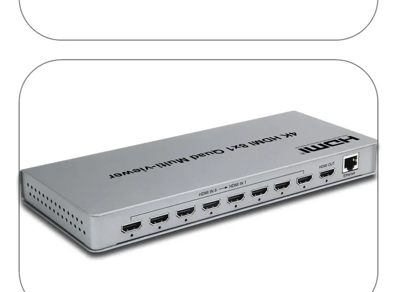 4k Hdml 8ports Multi-viewer Supports 1/2/4/8 Multi-view Modes - Buy ...