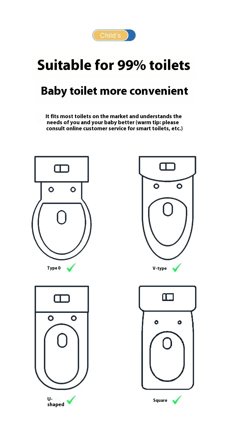 Children's Portable Plastic Toilet Ladder Ring Three-Use Foldable ...