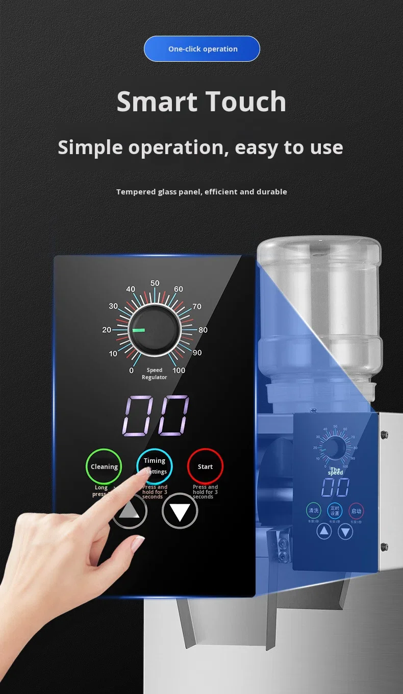 Automatic Snow Ice Maker Commercial Ice Crusher Fast Ice Shaving for ...