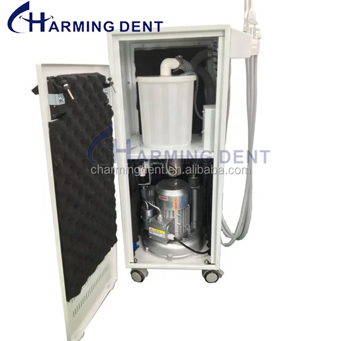 Portable Dental Suction Unit - Vacuum Pump with Strong and Weak Saliva ...