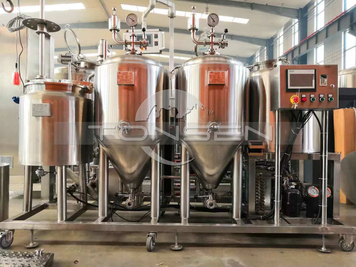 Pilot Brewery System 200L - Premium Microbrewing Equipment