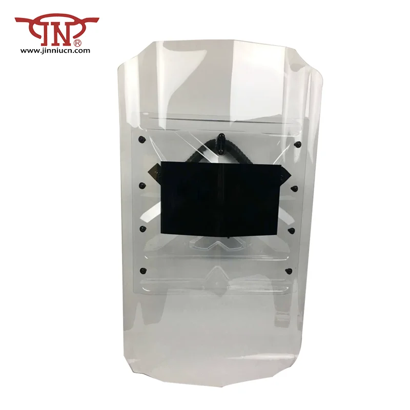 High Strength Pc Material Rectangle Polycarbonate Riot Shield - Buy Pc ...