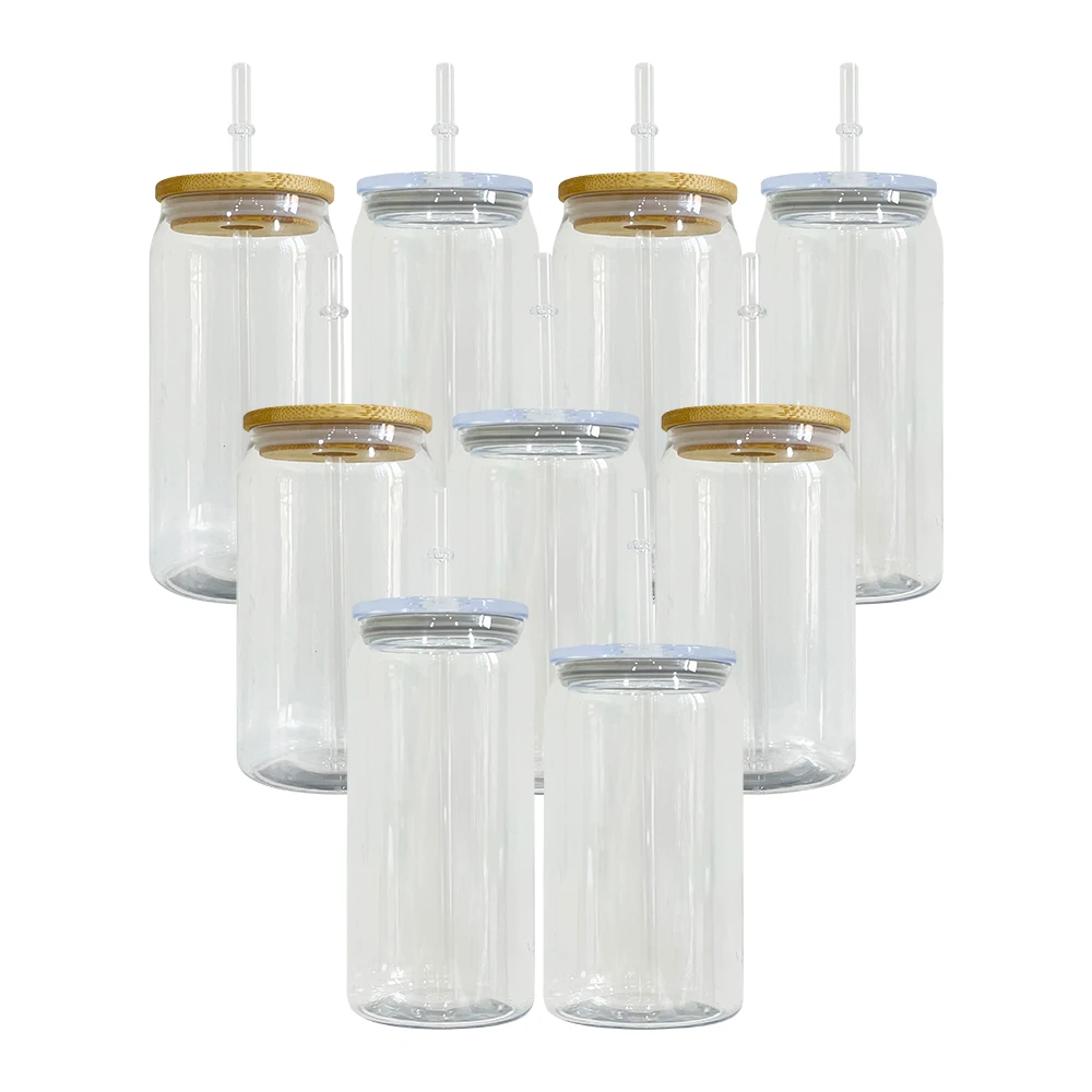 16oz 20oz Clear Transparent Plastic Soda Beer Can Plastic Acrylic ...