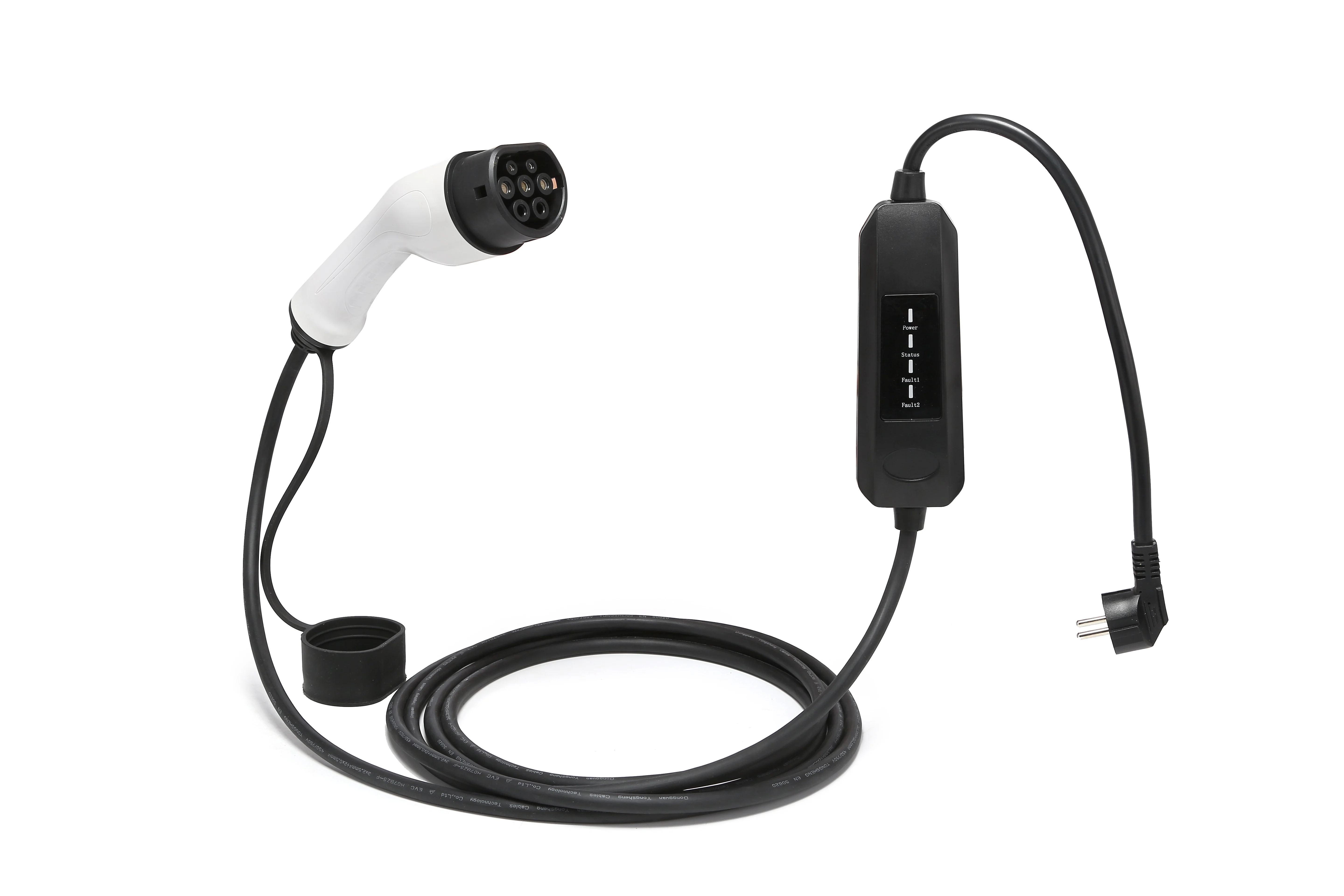 Portable Ev Charger Type 2 Electric Car Ev Charging Level 2 Evse ...