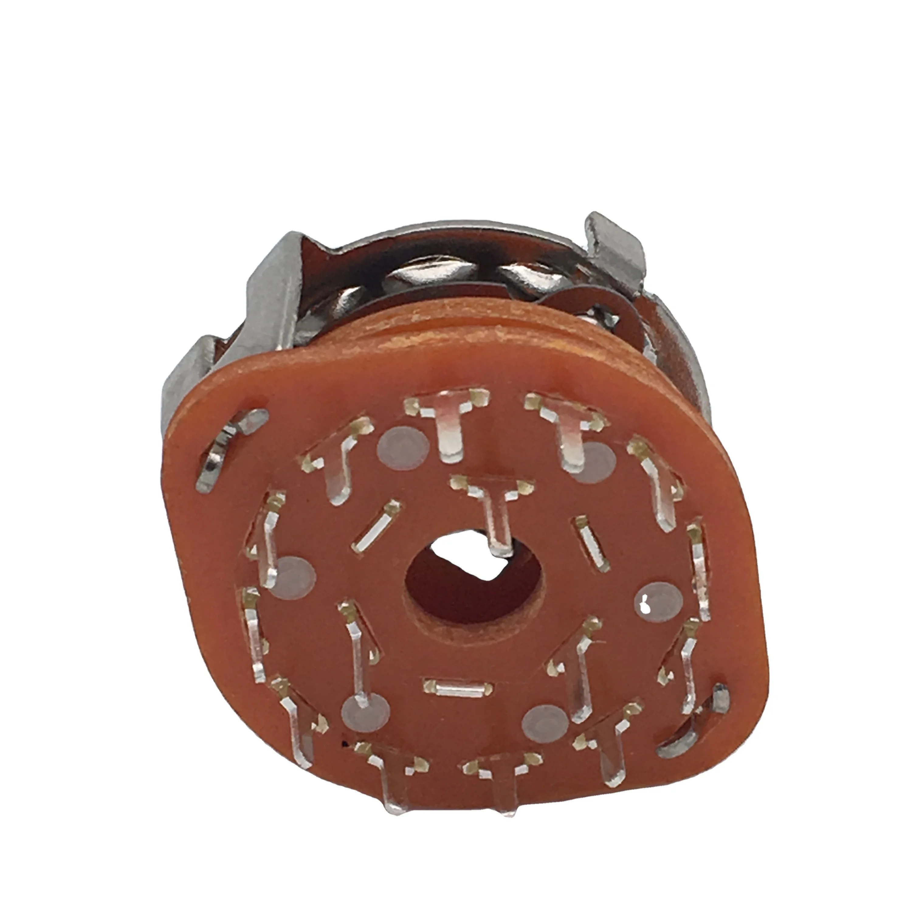 Sr25 25mm Dimension Metal Shaft Band Rotary Switch For Mixer Console ...