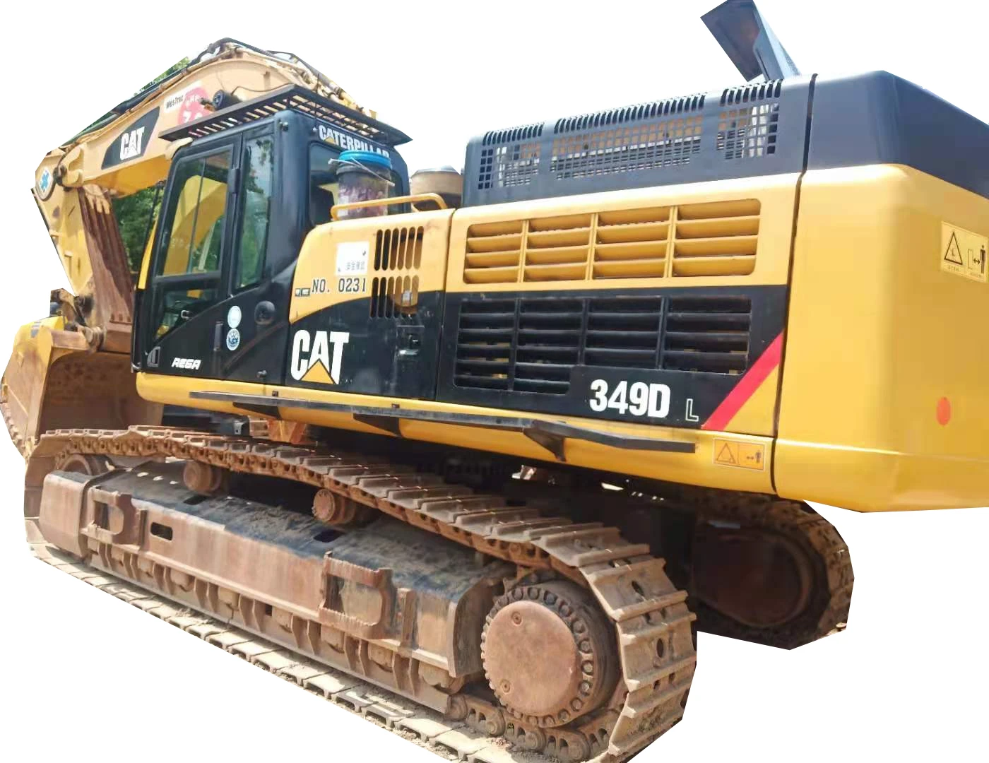 Used Model Number Caterpillar Cat 349d L 2018 Year Of Manufacture Cat ...