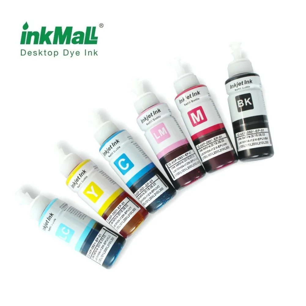 InkMall Uv Resistant Refillable Water Based Dye Ink for Ep Stylos L800 ...