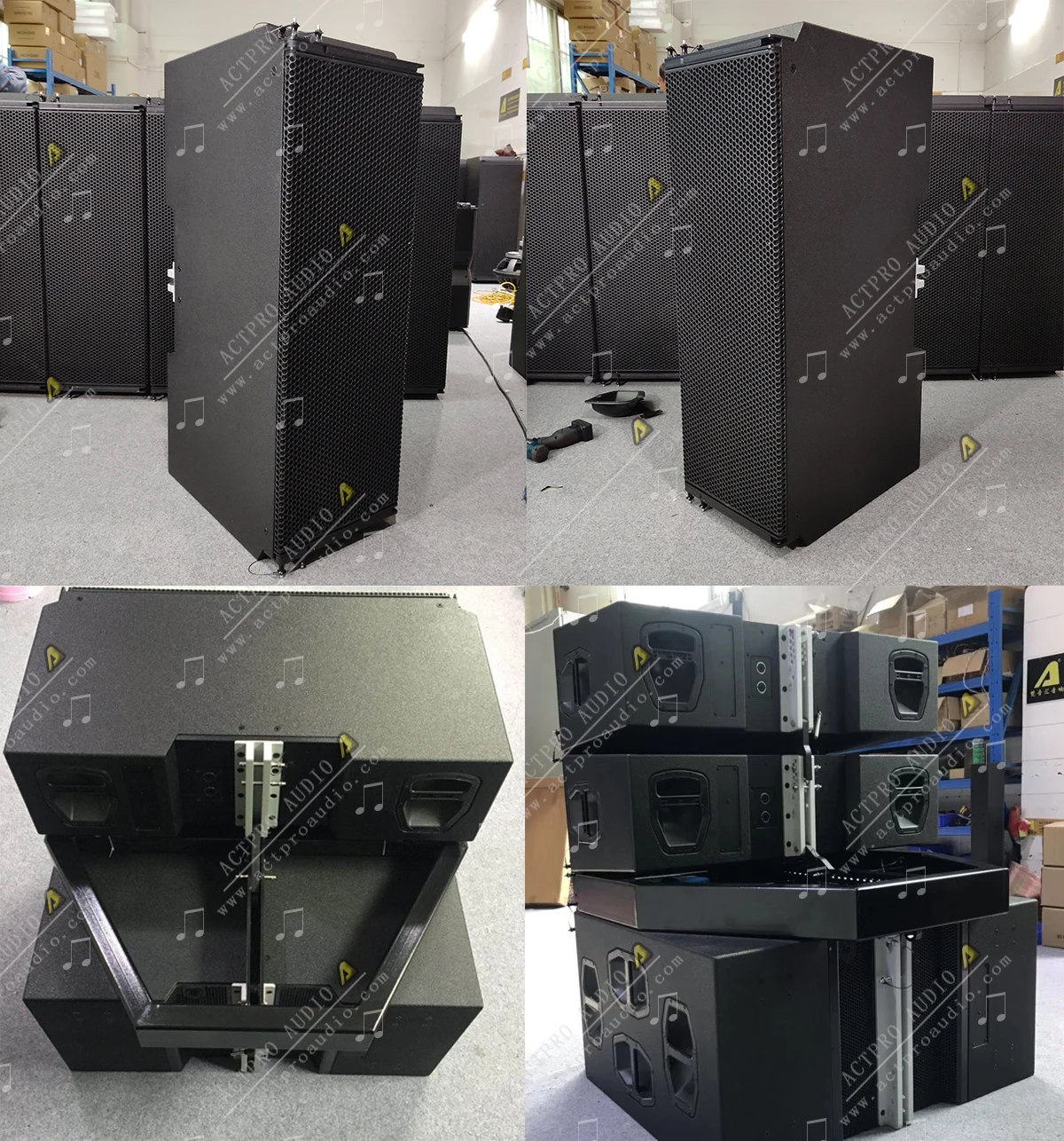 Professional Audio Line Array J8 Double 12 Inch Line Array Loudspeaker J8 J-sub V8 V-sub Pro ...