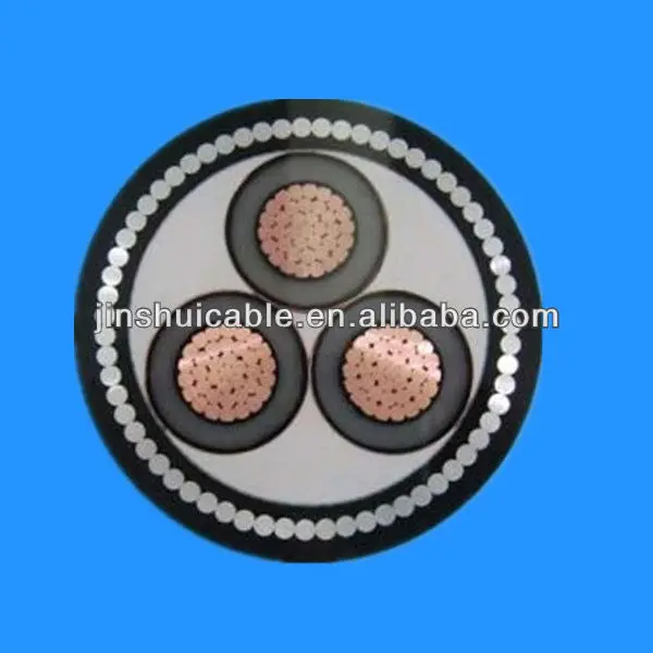 MT 36kV Underground Cable NFC 33-220 1X240mm² Aluminum - Medium Voltage ...