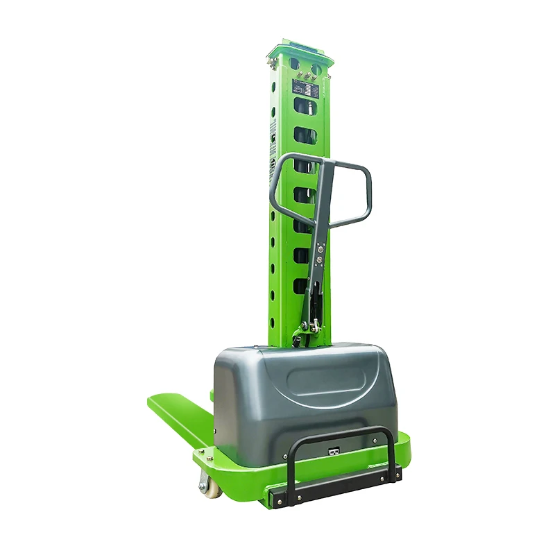 500KG/1000KG Portable Electric Walking Pallet Stacker