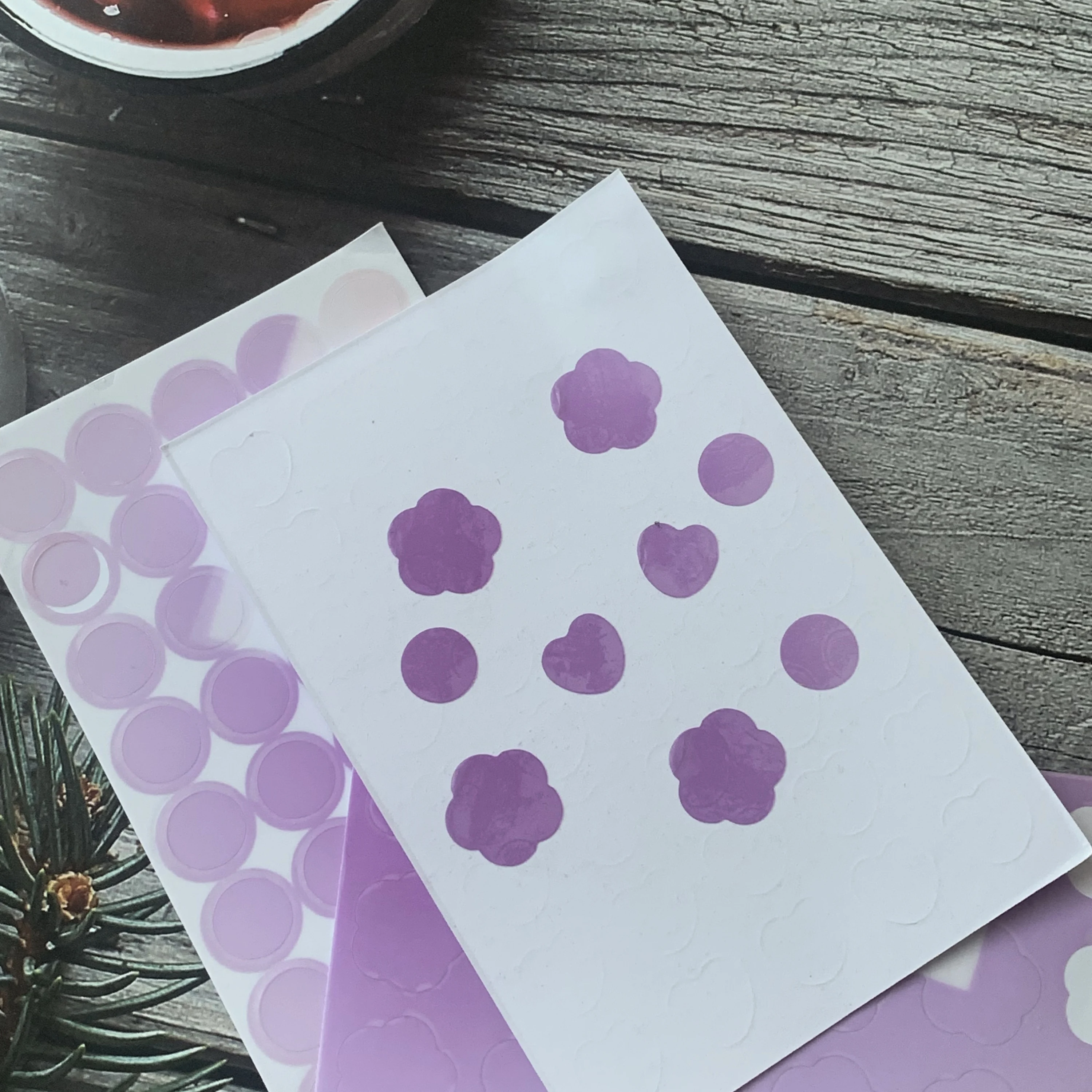 Uv Color Changing Sticker Transparent Pvc Outdoor Sunscreen Test Color ...