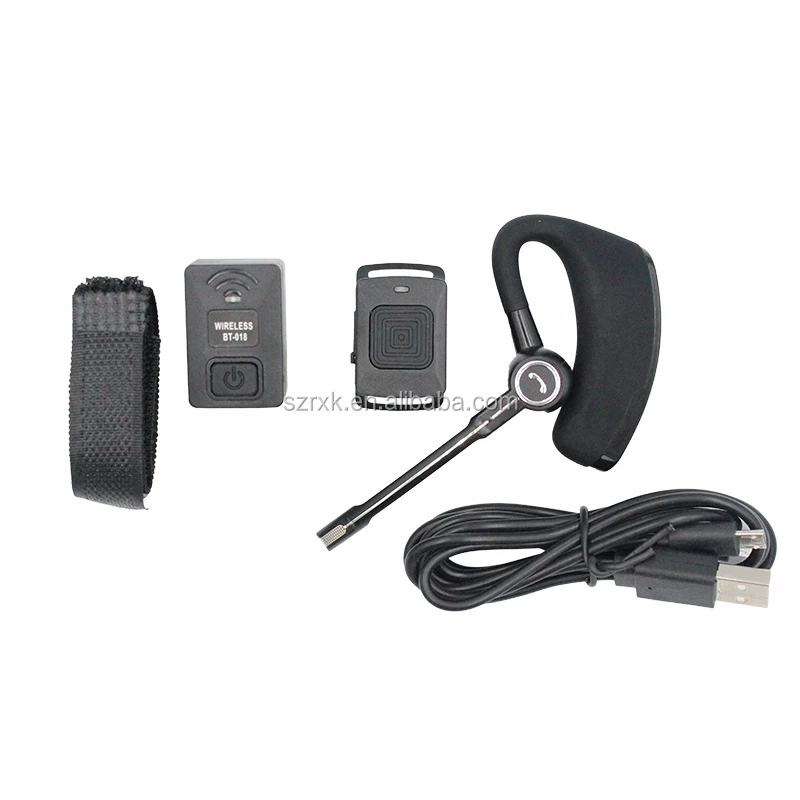 Security Guard Wireless Headset - Two Way Radio Communication