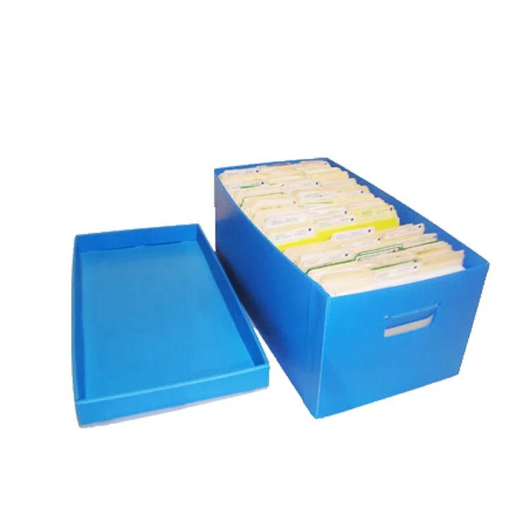Plastic Pp Sheet With Archival Box Pp Corrugated Plastic File Boxes ...