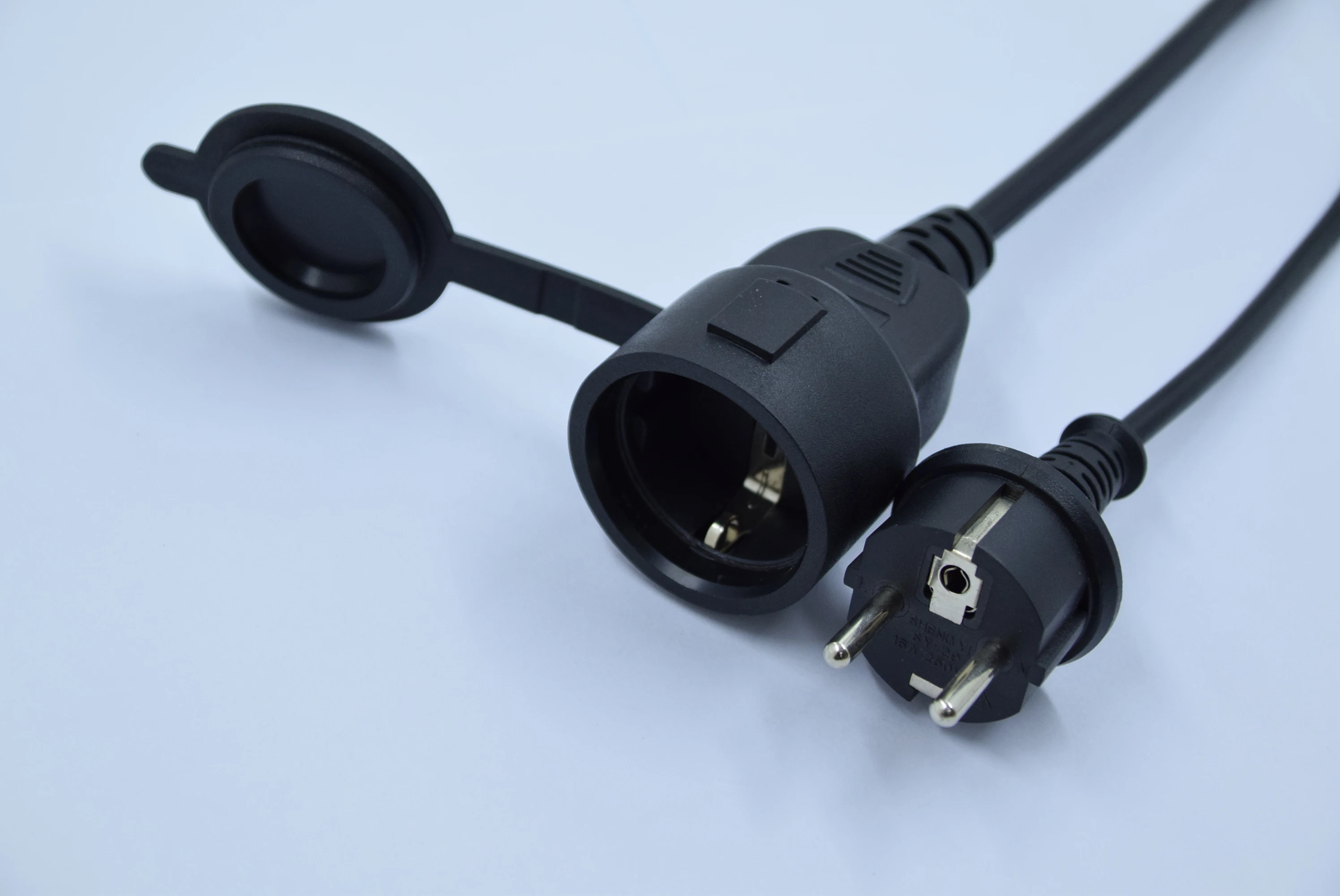 Oem 20a Standard Y Type Extension 2pin 3pin Power Cable With Uk Us Eu ...