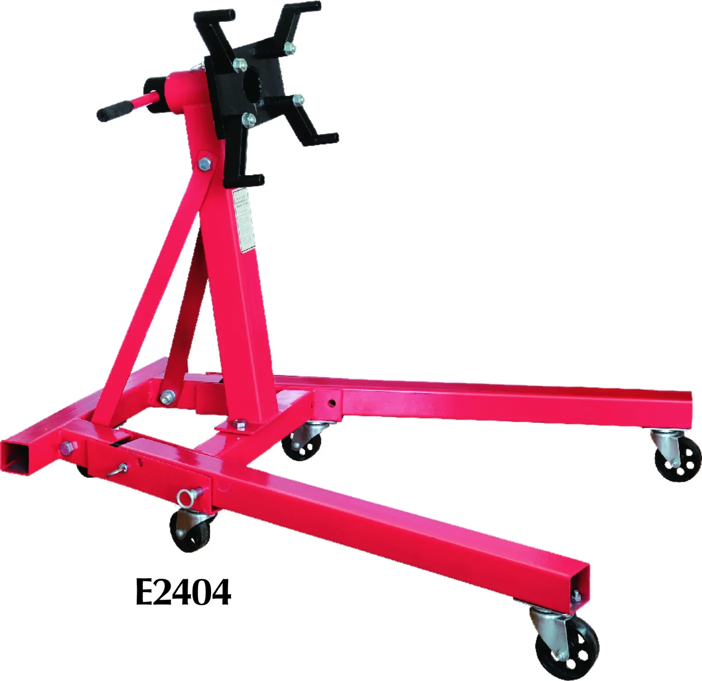 Heavy-Duty 2000lbs Adjustable Rotating Engine Lift Stand Car Truck ...