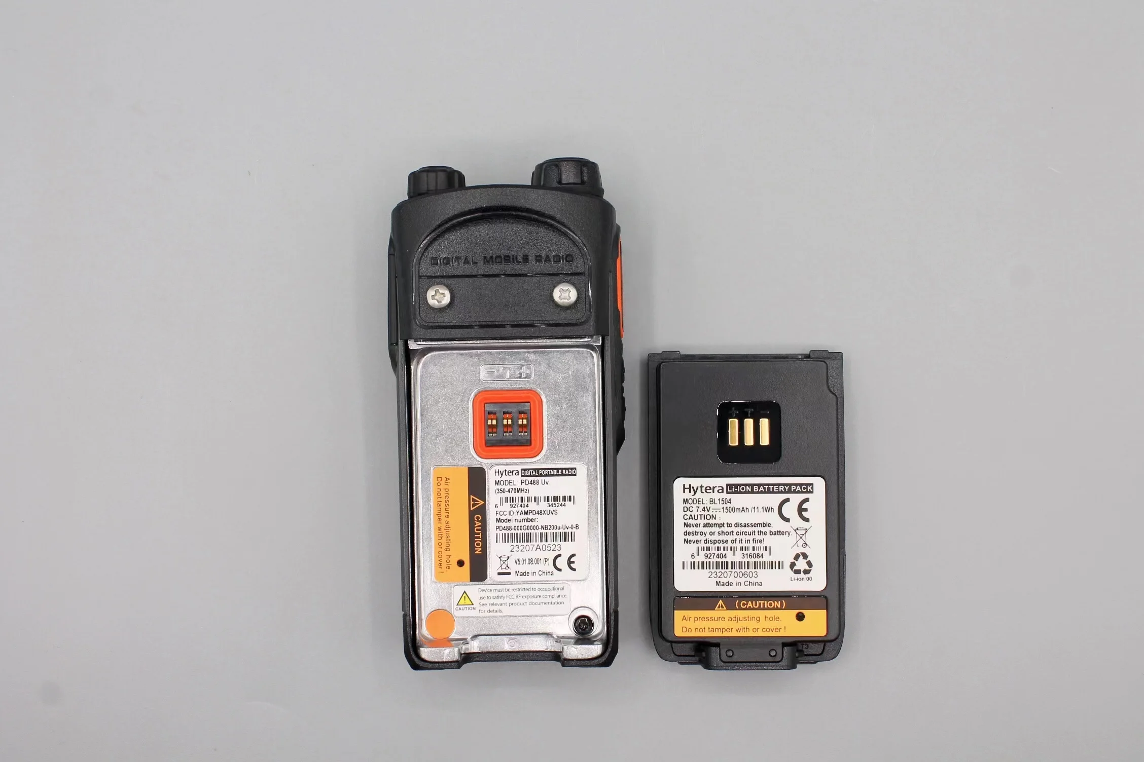 Hytera Pd48x Pd480 Pd482 Pd485 Pd488 Business Dmr Portable Two-way ...