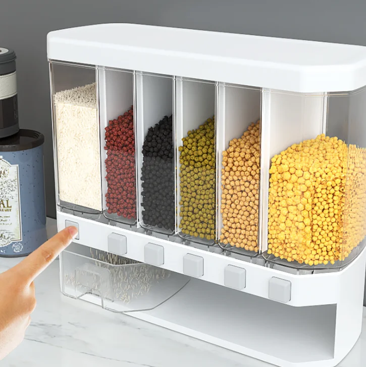 Kitchen Wall Mounted Cereal Keeper - Durable & Sustainable