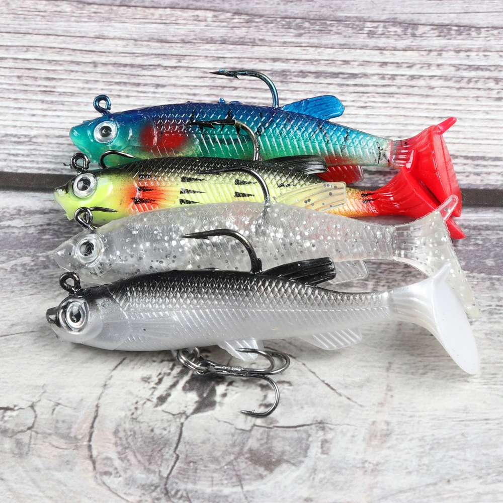 Large Fishing Lure 13cm 5 Colors Minnow Pesca Wobbler Lure Fishing ...