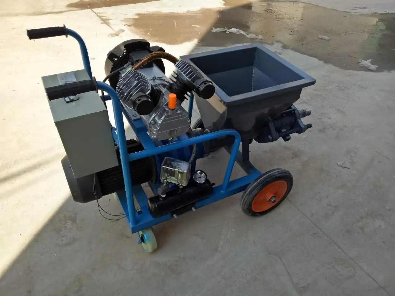 High Efficiency Automatic Air Stucco Exterior Wall Insulation Spray ...