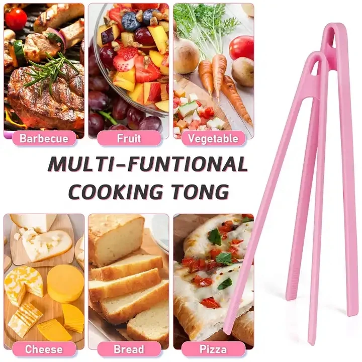 Custom Silicone Tongs For Cooking Heat Resistant Non-stick Silicone ...