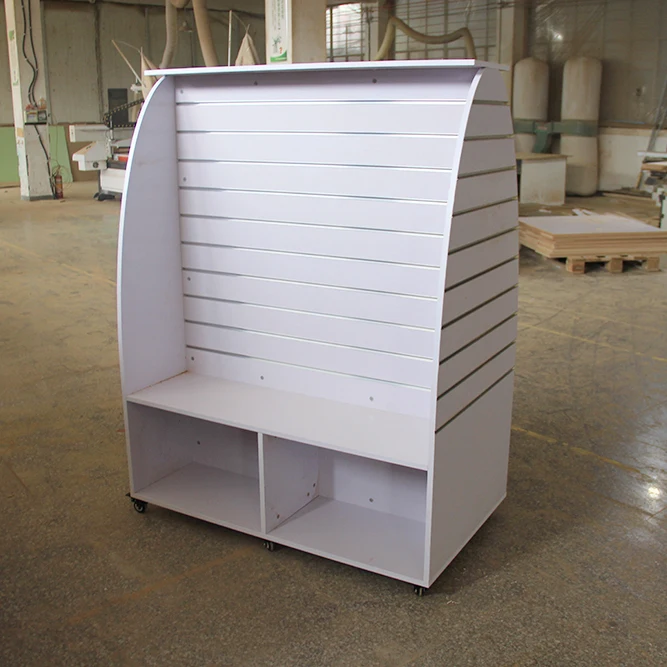 KEWAY Slat Wall Panels Gondola Display Slatwall Racks Floor Display ...