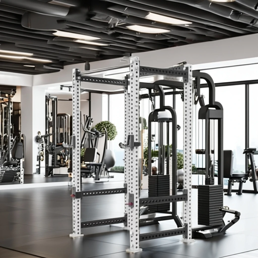 Small Household Fitness Trainer Commercial Unilateral Gantry High Pull ...