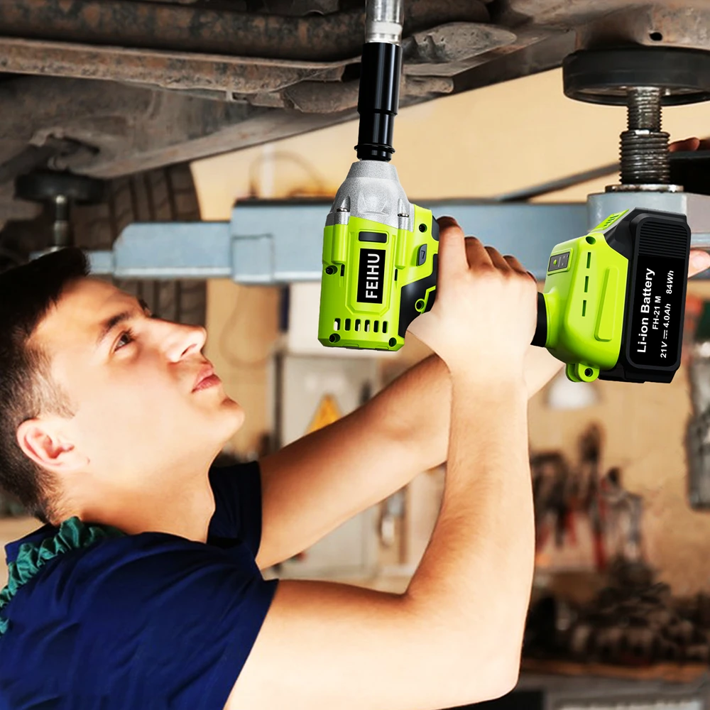 Original Brushless Motor 21v Handheld Torque Wrench Impact Cordless ...