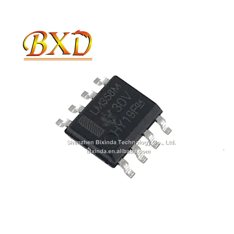 100% New and Original LM358 Dual Op-Amp IC - SOP-8 Package