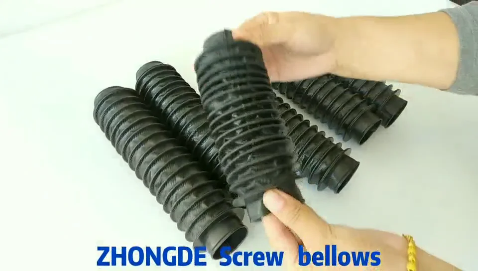 Custom Pneumatic Cylinder Screw Rod Protective Covers Made - Buy Round ...