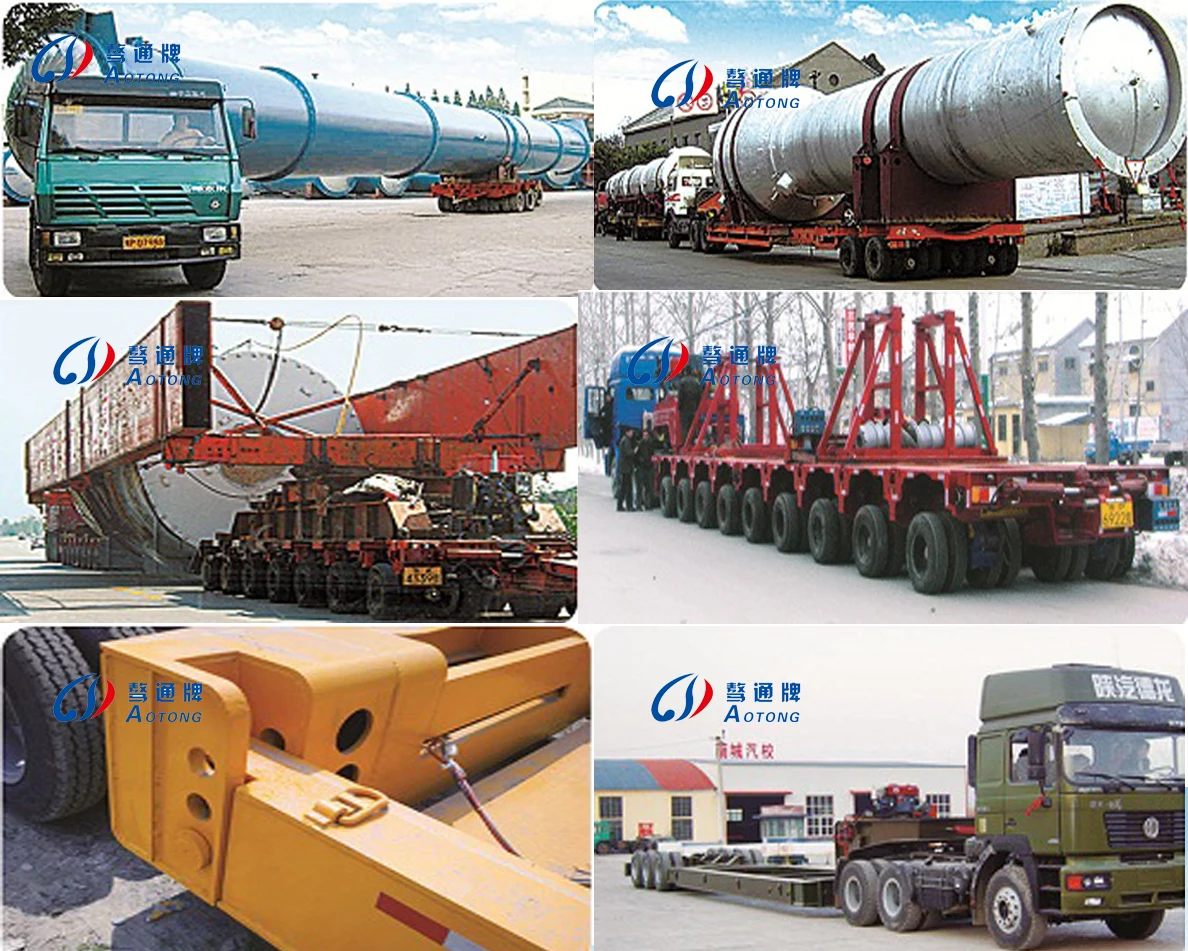 Shipyard Transportation SPMT Self-Propelled Modular Transporter for Sale