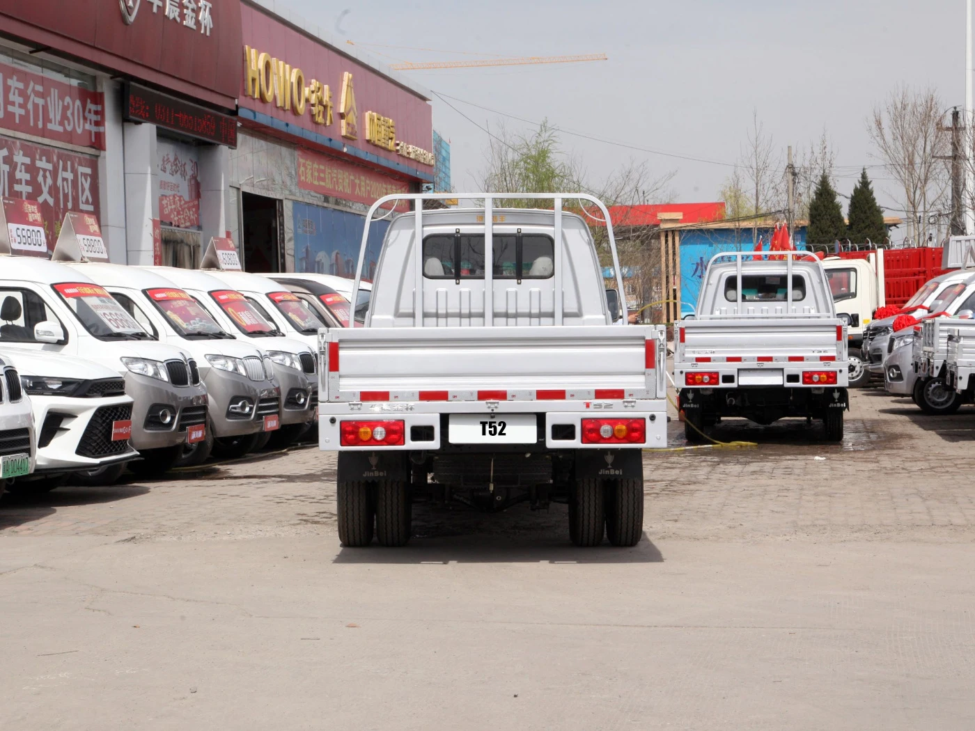 Swm Motor Double Row Pickup Truck For Household Cargo Transportation ...