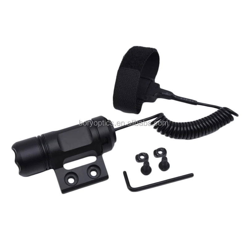 Tactical Flashlight 250 Lumen M-lok Rail Handguard Rail Mount ...