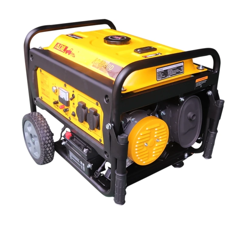 5kw Portable Silent 50hz/220v Conversion Gasoline Generator Set With ...
