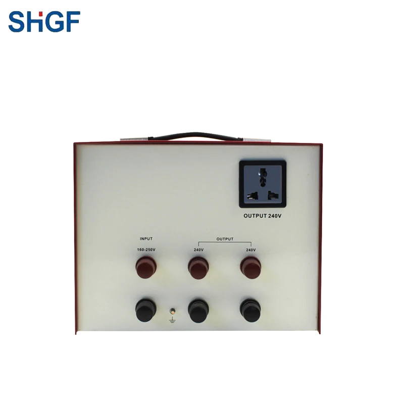Svc-2000va Single Phase Ac Automatic Avr Voltage Regulator Stabilizer ...