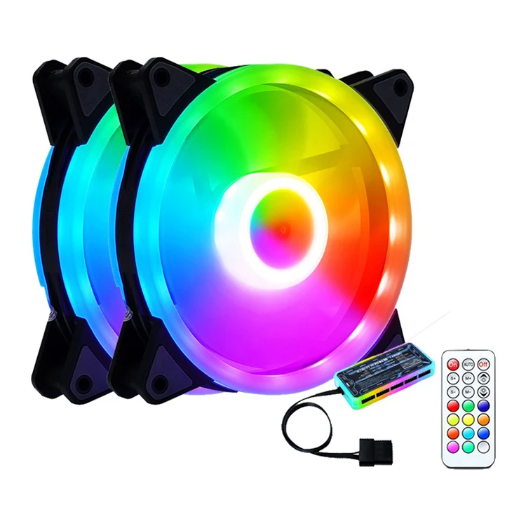 Factory Wholesale Custom Your Logo Low Moq 12v Rgb Gaming Pc Fan ...