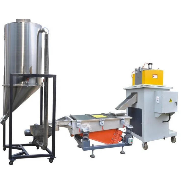 Plastic Pellets Linear Vibrating Screen Separator/ Plastic Particles ...