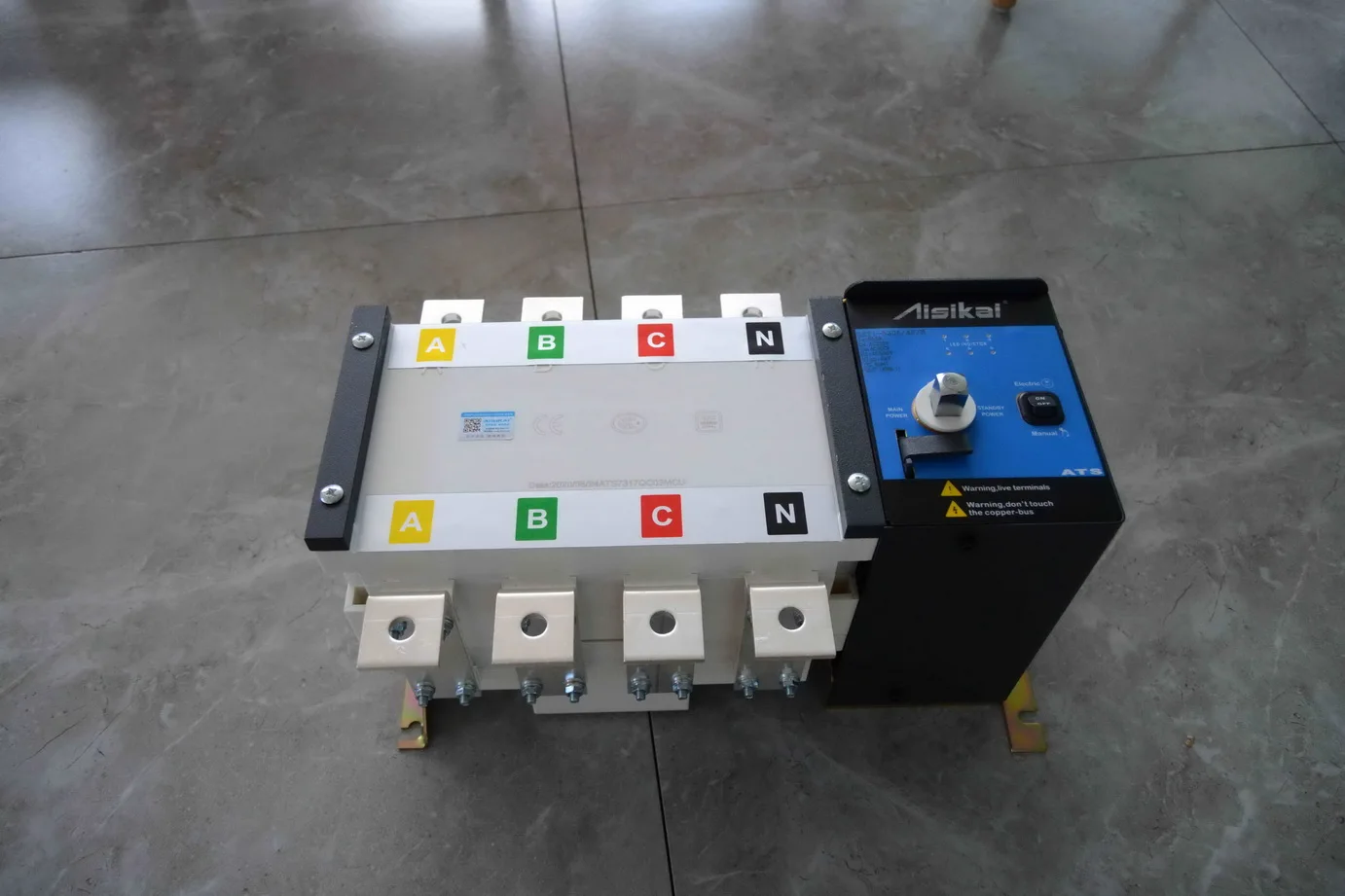 3 Phases Ats Transfer Switch 250A with ATS Panel - AI POWER