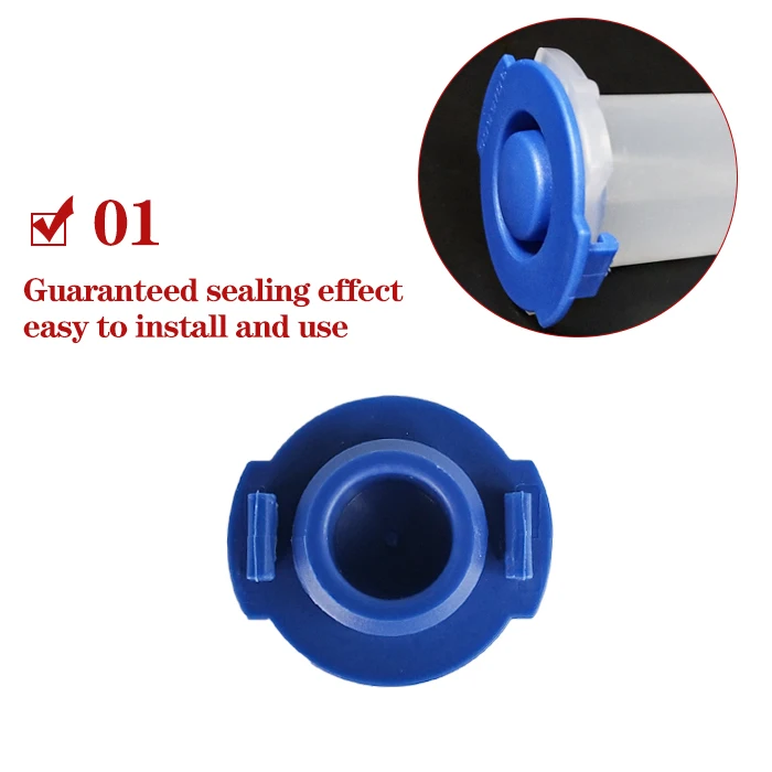 Hot Sale Luer Lock Stopper Dispensing Barrel End Caps