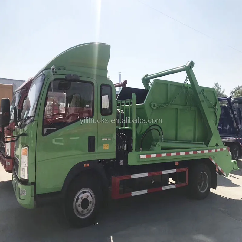 DONGFENG CAPTAIN 4x4 RHD 5m3 8m3 Detachable Container Garbage Collector ...