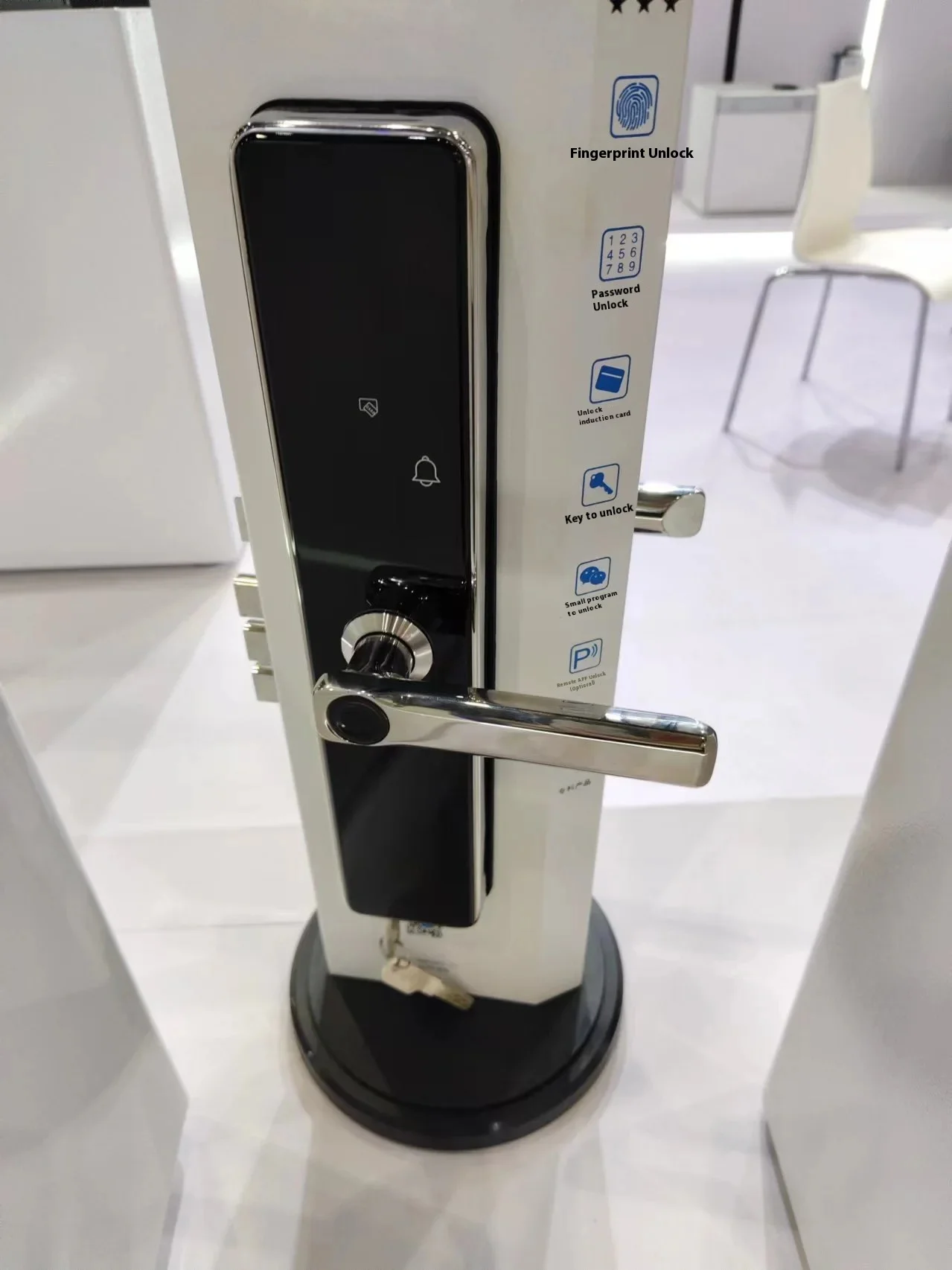 304 Stainless steel IP66 Waterproof 6068 mortise Smart Door Lock ...