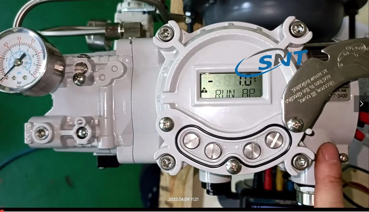 Rotork Positioner YTC YT3400 Smart Hart 4-20ma Control Valve