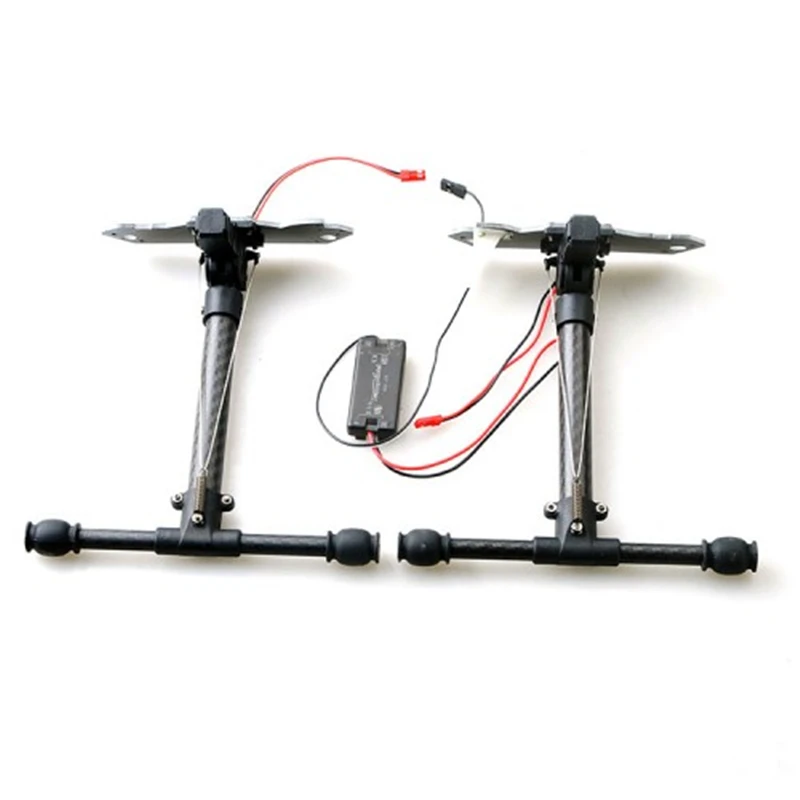 Carbon Fiber Electronic Retractable Landing Skid Gear Set For Dji ...