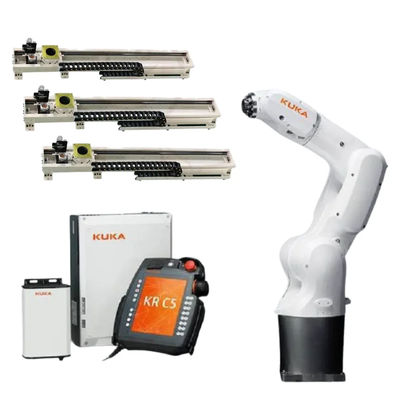 Measuring, Spraying, Handling Robot Arm KUAK KR4 R600 Robot KR C5 Micro ...